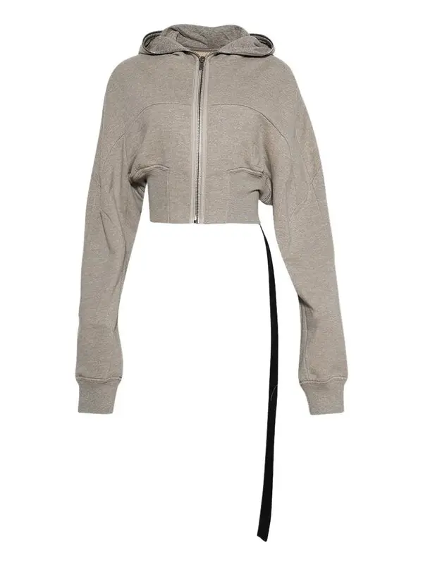 Rick Owens Concordians Collage Gimp Hoodie - Grey