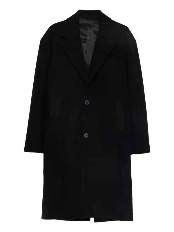 Imperial Long-sleeved Coat - Black