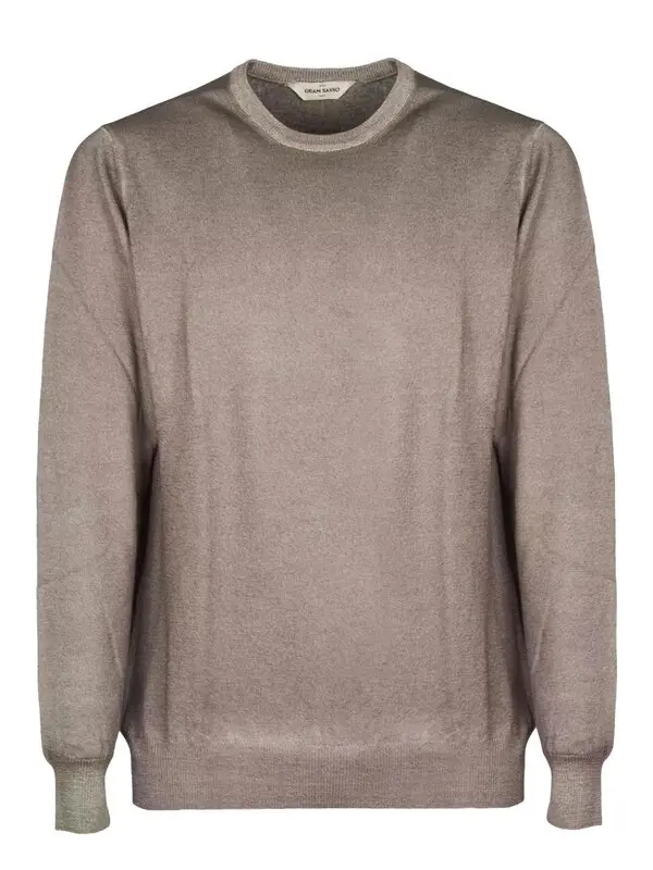 FILERIA Crew-neck Sweater - Grey