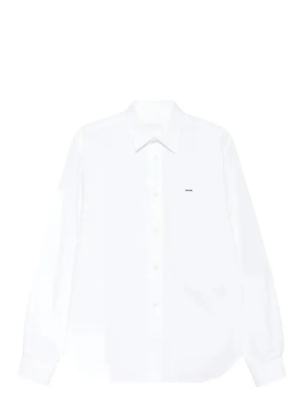 Prada Oxford Cotton Shirt - White