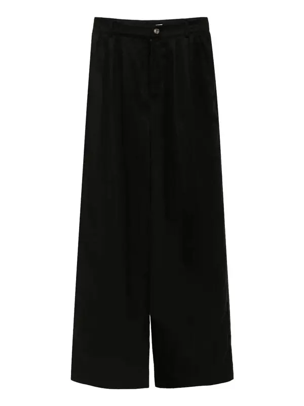 REFORMATION Mason Trousers - Black