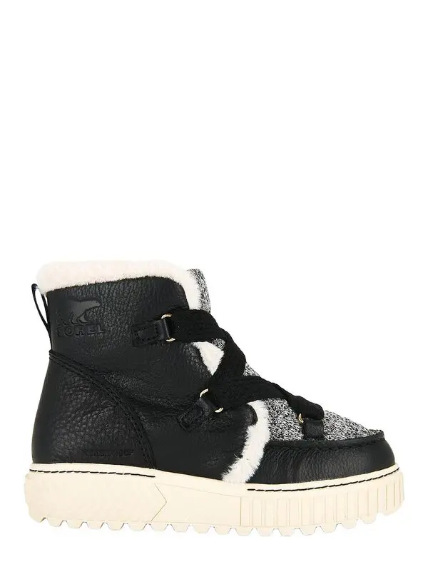 Sorel Ona Ave Alpine Boot - Black & Chalk