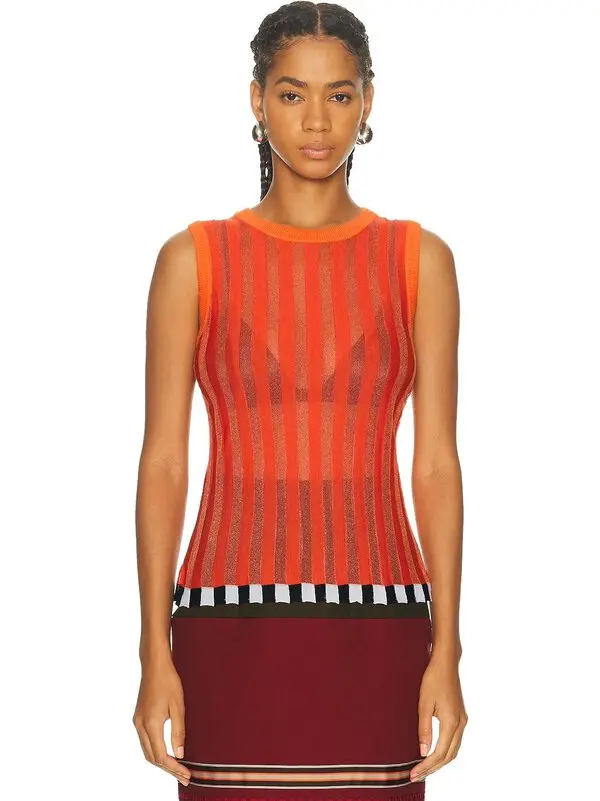 Christopher John Rogers Pleated Shell Top - Mabolo