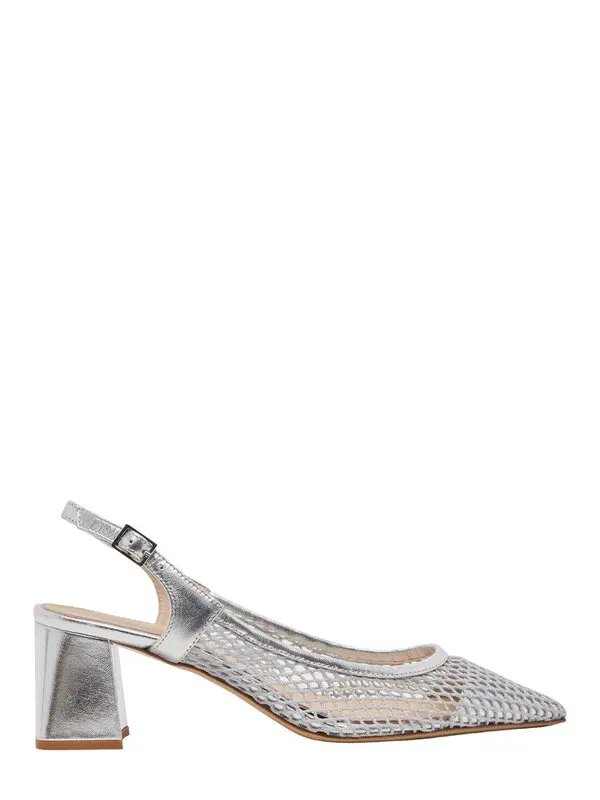 DOLCEVITA Blondi Heels - Silver Mesh