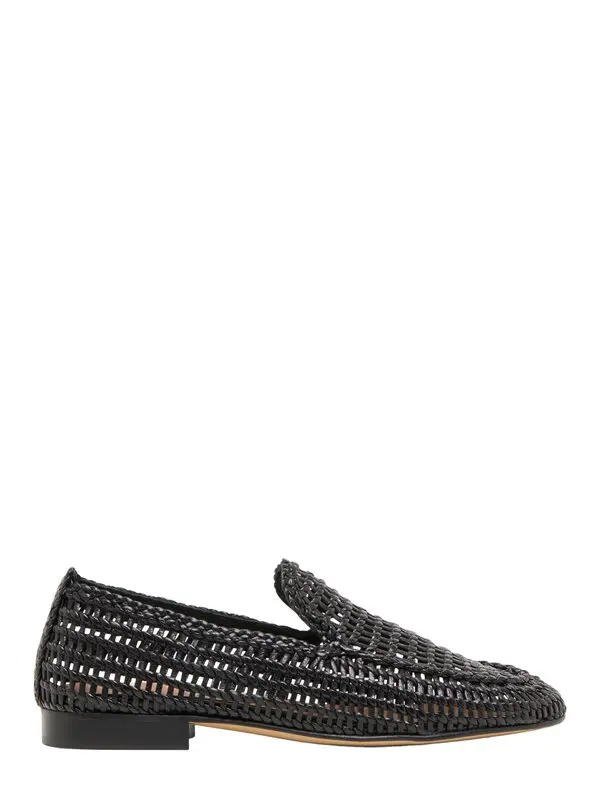 DOLCEVITA Armond Woven Loafer - Black Woven Leather