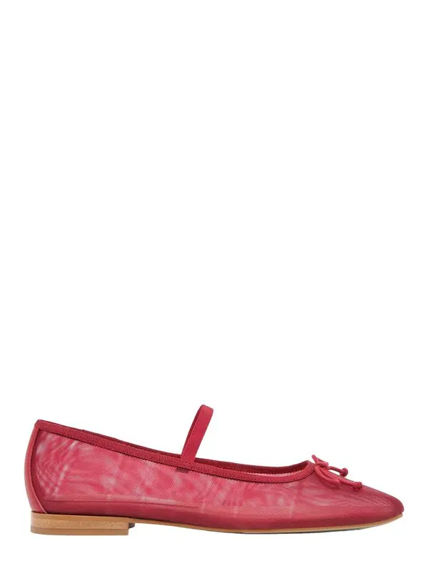 DOLCEVITA Cadel Ballet Flats - Crimson Mesh