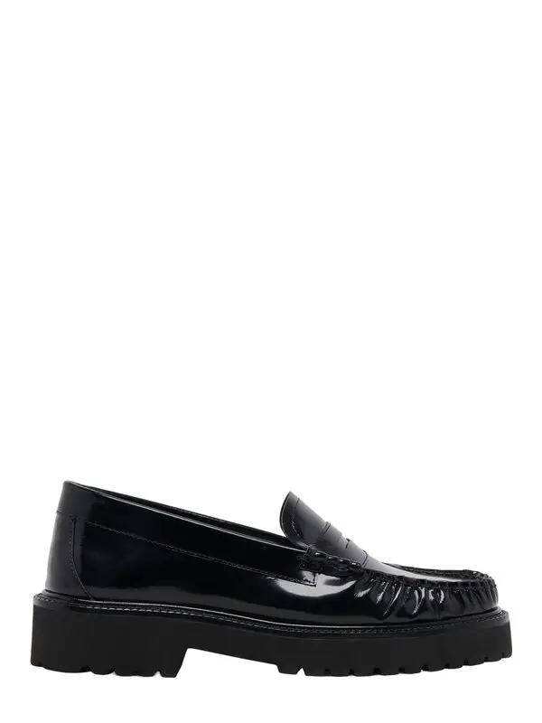 DOLCEVITA Maxwell Loafers - Black Leather