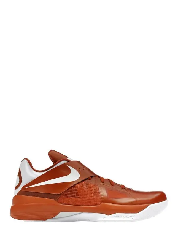 Nike Kd 4 Texas Longhorns Sneakers - Desert Orange/white