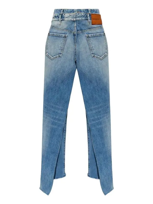 Dsquared2 Layered Denim Jeans - Blue
