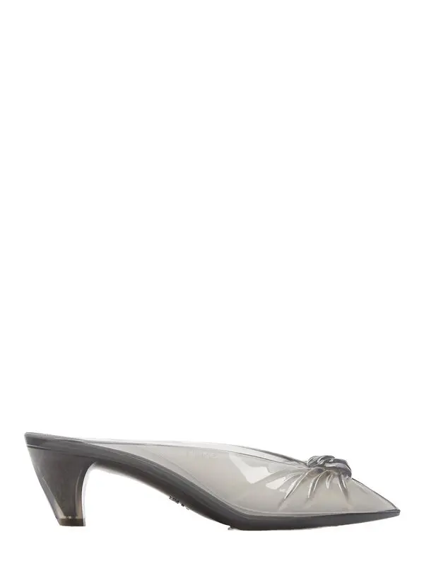 Chloé Heeled Jelly Mules - Grey