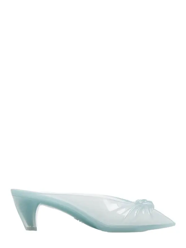 Chloé Heeled Jelly Mules - Light Blue