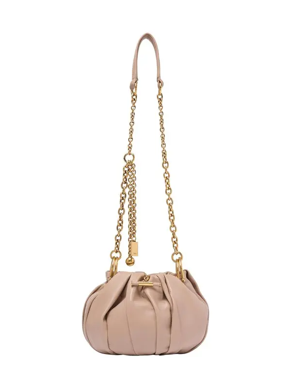 Chloé Plissé Shoulder Bag - Brown