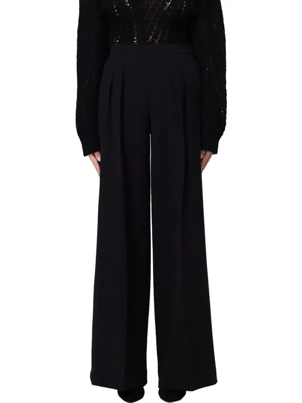 TWINSET Wide Leg Pants - Black