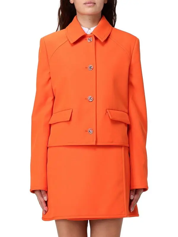 MSGM Collared Jacket - Orange