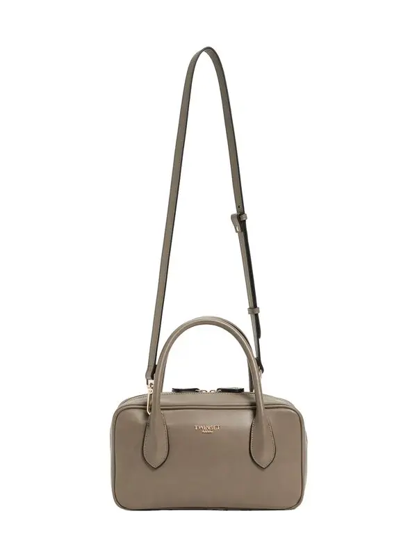 TWINSET Top Handle Handbag - Silver