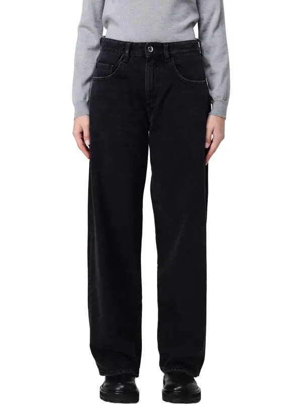 ICON DENIM LOS ANGELES Wide Leg Jeans - Graphite