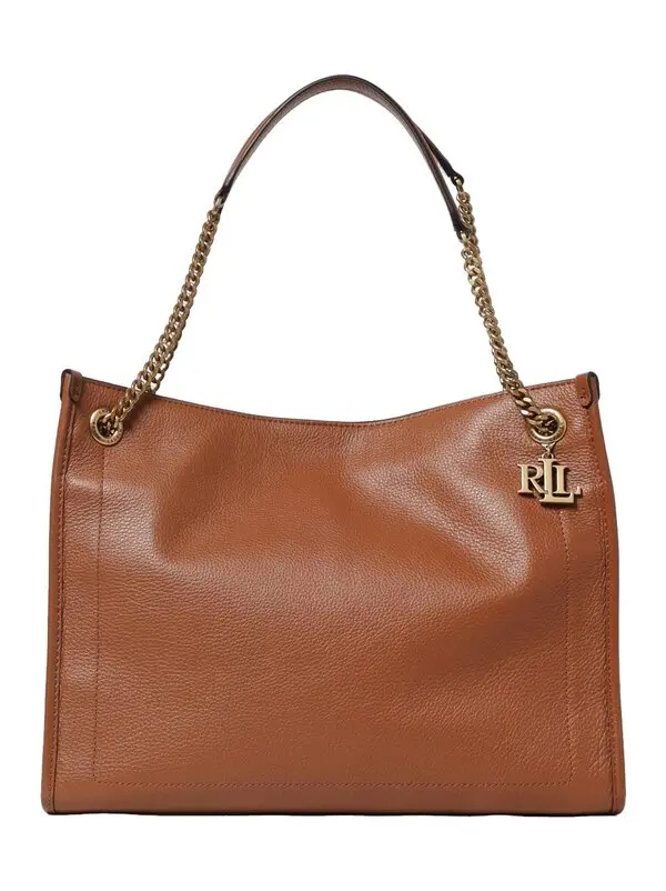Ralph Lauren Shoulder Bag With Chain Strap - Leather