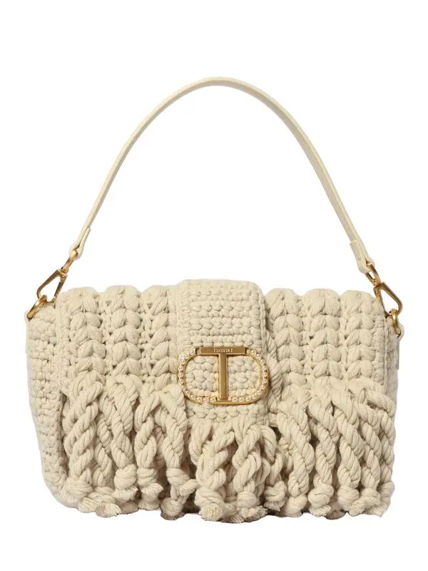TWINSET Shoulder Bag - Natural