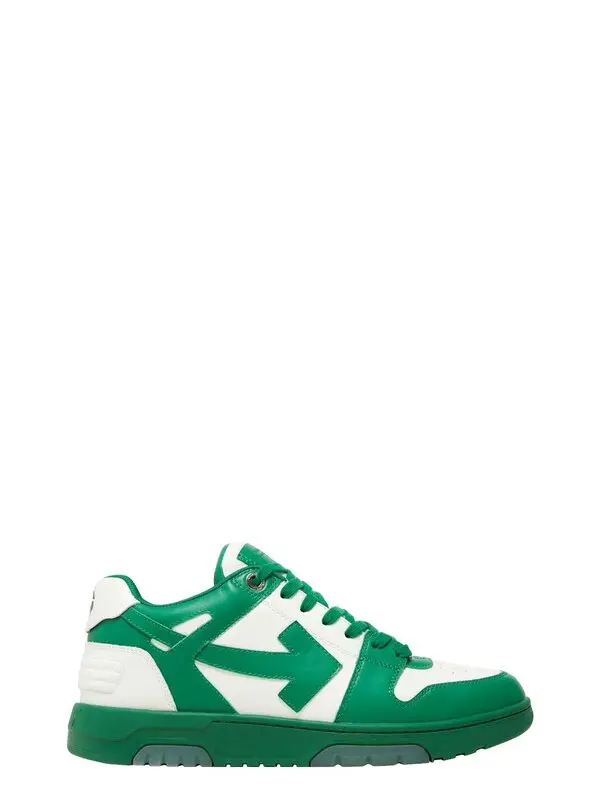 Off-White Out Of Office Low Top Sneakers - Green