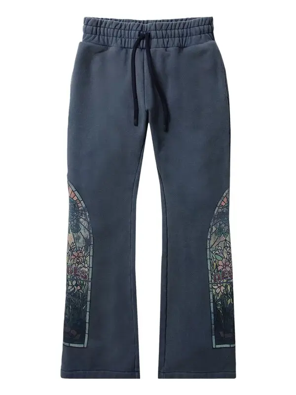 WHO DECIDES WAR BY EV BRAVADO Faded Sweatpants - Blue