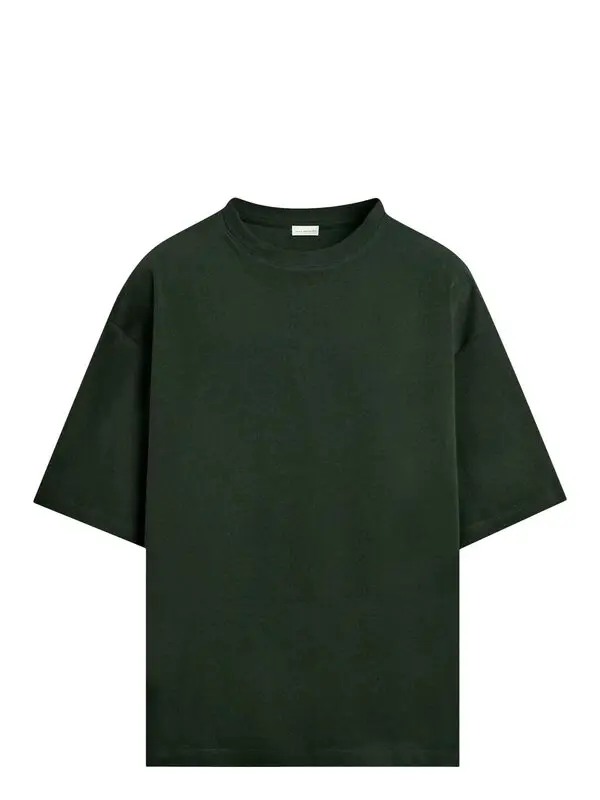 Dries Van Noten Hen Short Sleeve T-shirt - Tan
