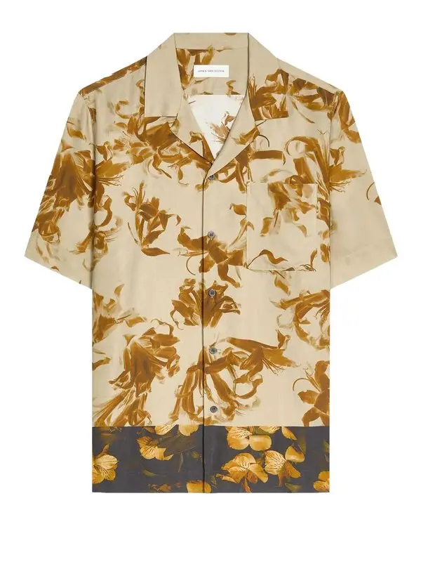 Dries Van Noten Carltone Shirt - Tan