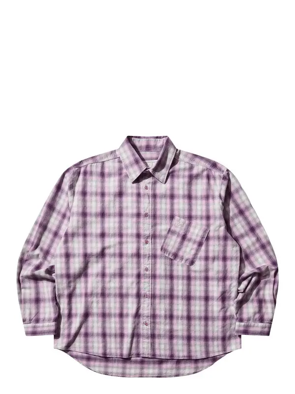 ERL Plaid Overshirt - Purple
