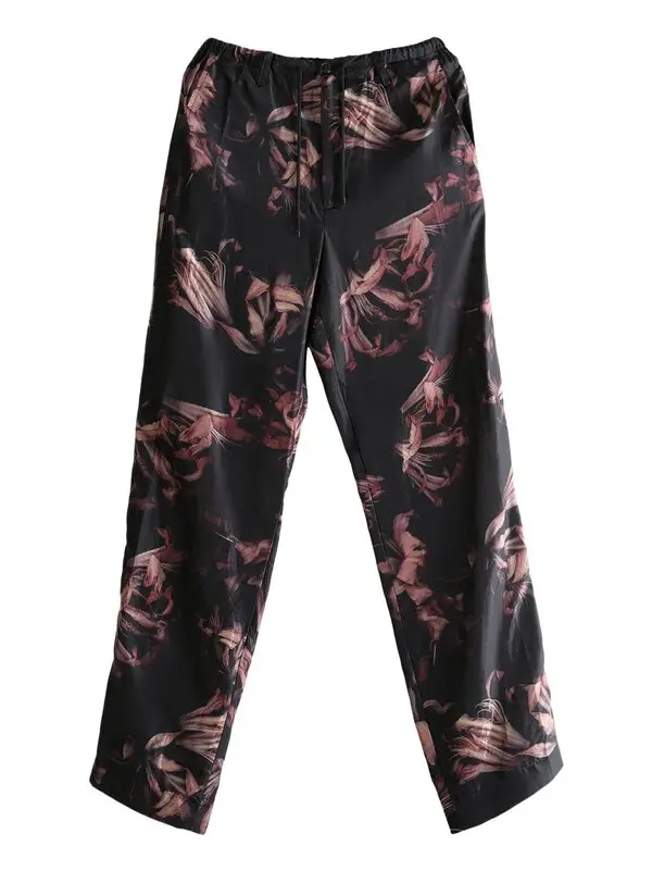 Dries Van Noten Penny Long Pants - Pink