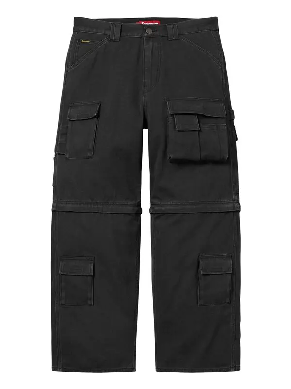 Supreme Zip-off Utility Pant - Black