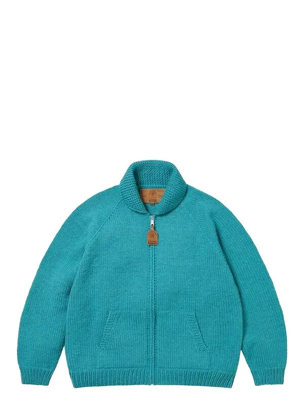 Supreme Child Of Hell Cowichan Sweater - Blue