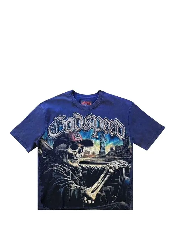 GODSPEED Sightseeing T-shirt - Blue