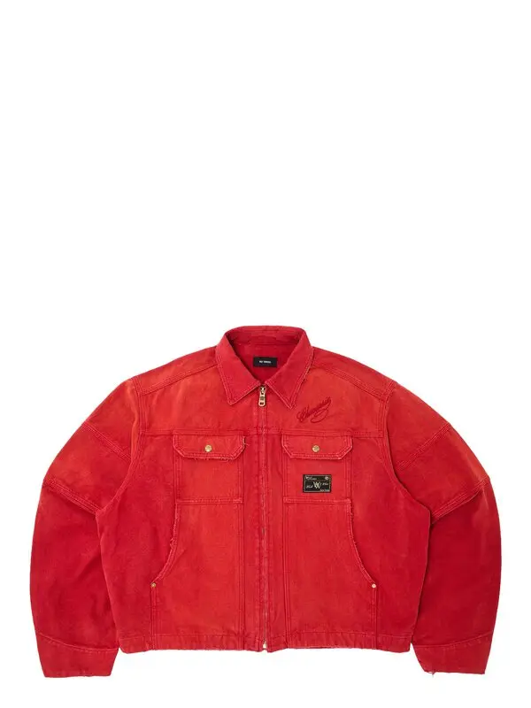 WILLY CHAVARRIA Stotckton Work Jacket - Red