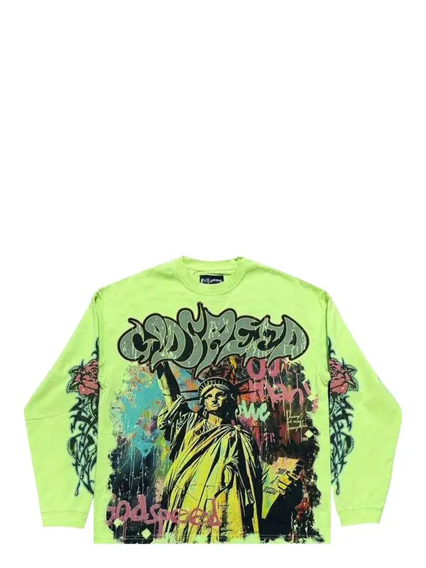 GODSPEED Vandal Long-sleeve T-shirt - Green