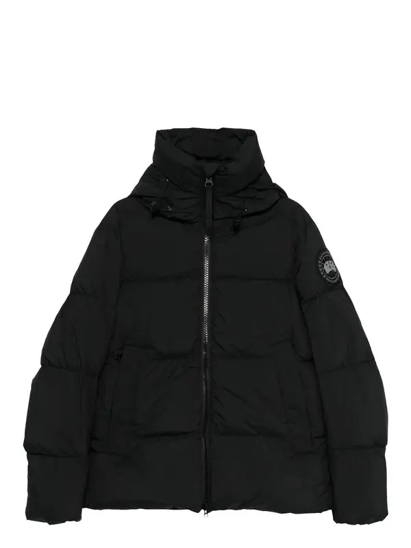 Canada Goose Crofton Puffer Matte Coat - Black