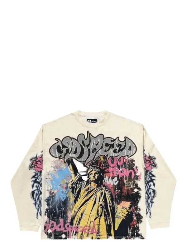 GODSPEED Vandal Long-sleeve T-shirt - White