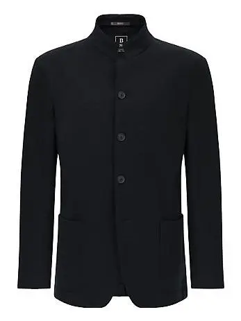 Boggi Milano B Tech Technical Wool Jacket - Black