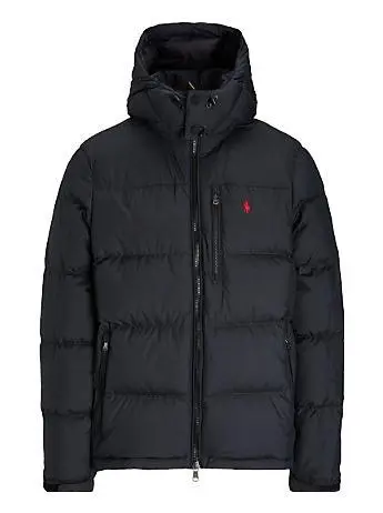 Ralph Lauren Hooded Logo-embroidered Shell Jacket - Polo Black
