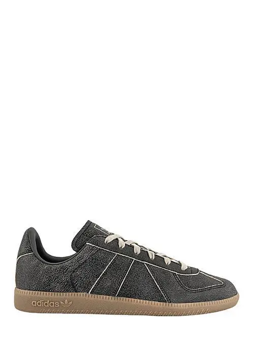Adidas Bw Army Leather Trainers - Black Light Brown