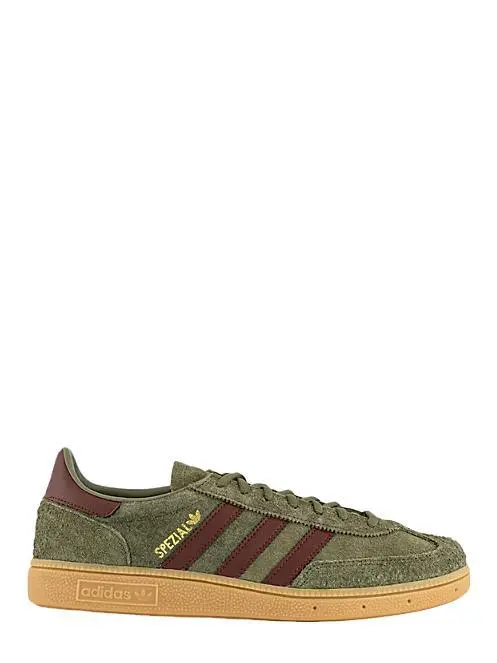 Adidas Handball Spezial Suede Trainers - Focus Olive Fox Brow