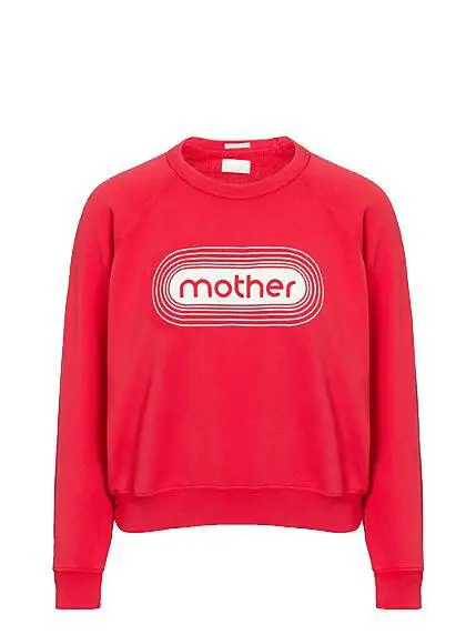 MOTHER Stereo The Concert Logo-print Cotton-jersey Sweatshirt - Mother Stereo