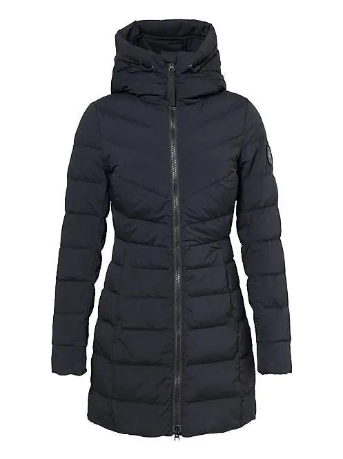 Canada Goose Clair Nylon-down Coat - Black
