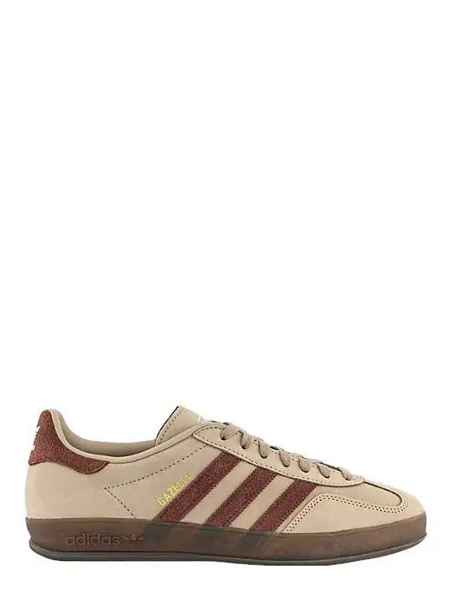 Adidas Gazelle Indoor Suede Trainers - Trace Khaki Fox Brow