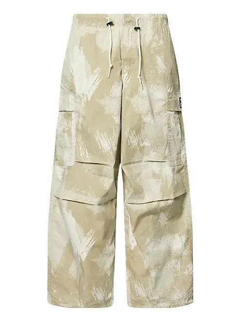 Obey Giant Cotton-blend Cargo Trousers - Brushed Camo