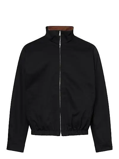Our Legacy Cotton-twill High-neck Jacket - Tasteful Black
