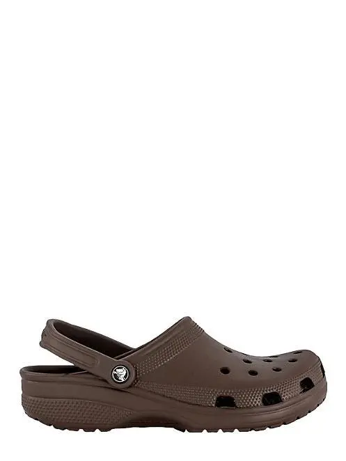 CROCS Classic Rubber Clogs - Coffee