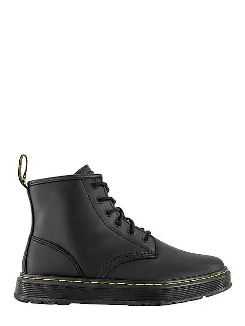 Dr. Martens Brookline Soft Leather Chukka Boots - Black Lusso