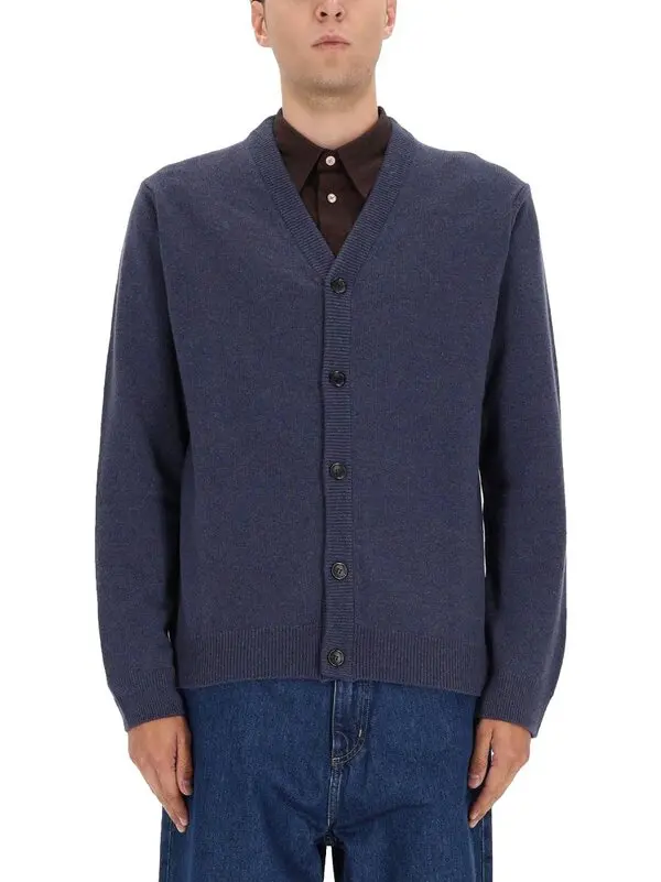 Paul Smith Wool Cardigan - Blue