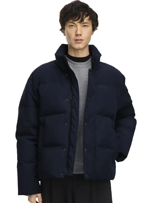 Canada Goose Bayview Relaxed Puffer Parka - Atlantic Nvy