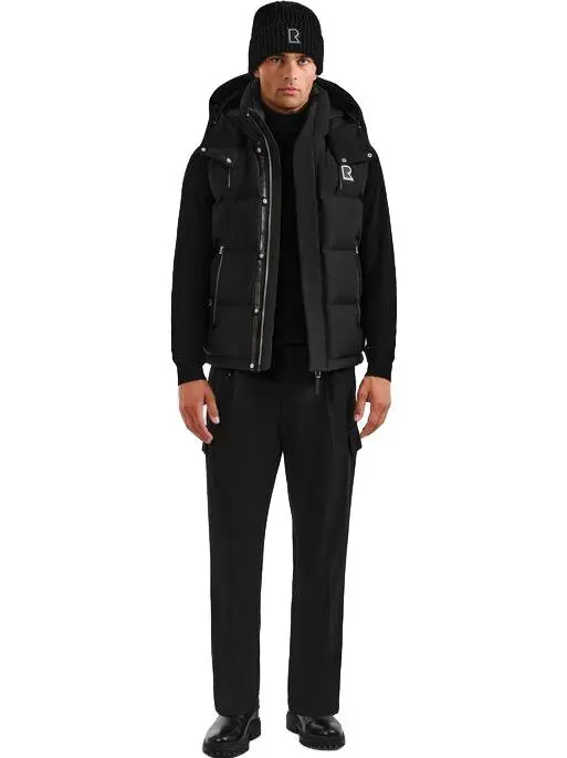 Rudsak Ren H Puffer Vest - Black