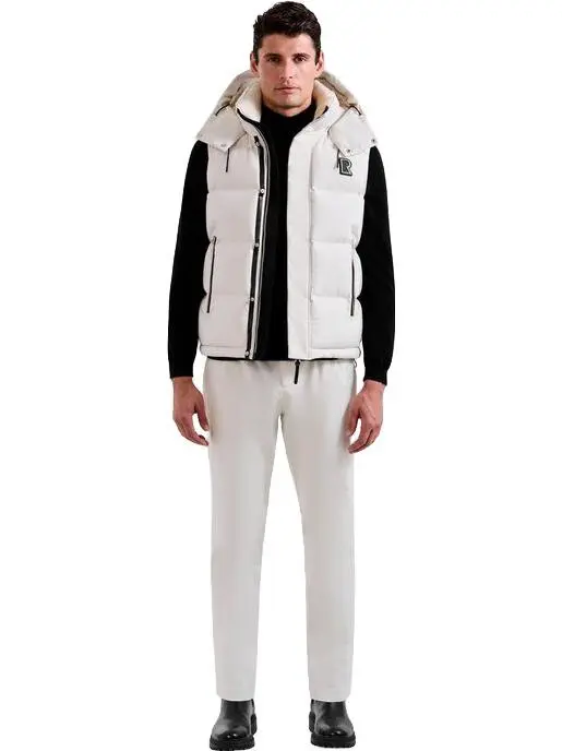 Rudsak Quilted Down Puffer Vest - White